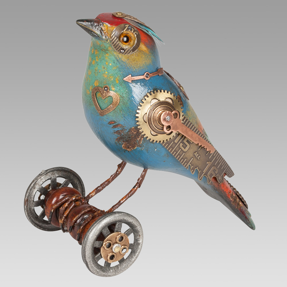 Steampunk Songbirds by Mullanium | For Whom the Gear Turns